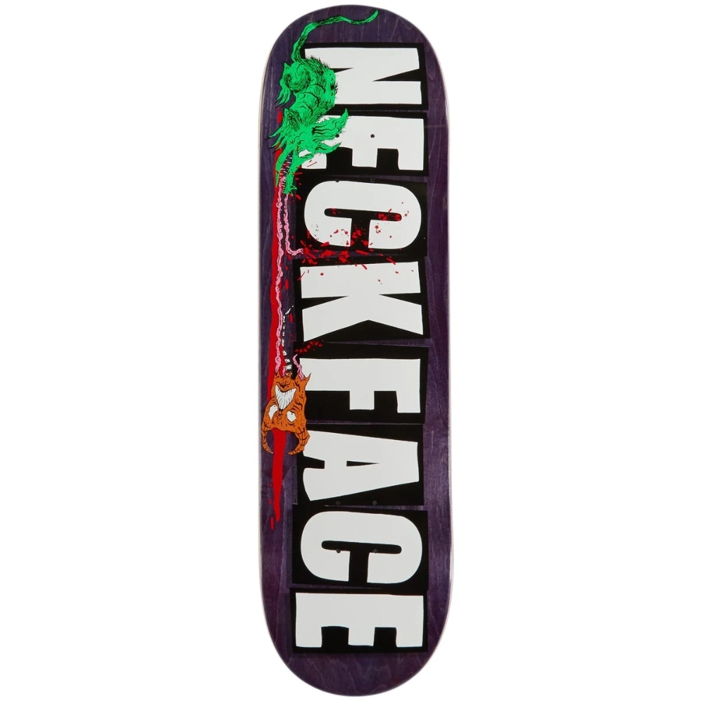 Baker Neckface Toxic Rats 8.75 Skateboard Deck Slightly Scuffed