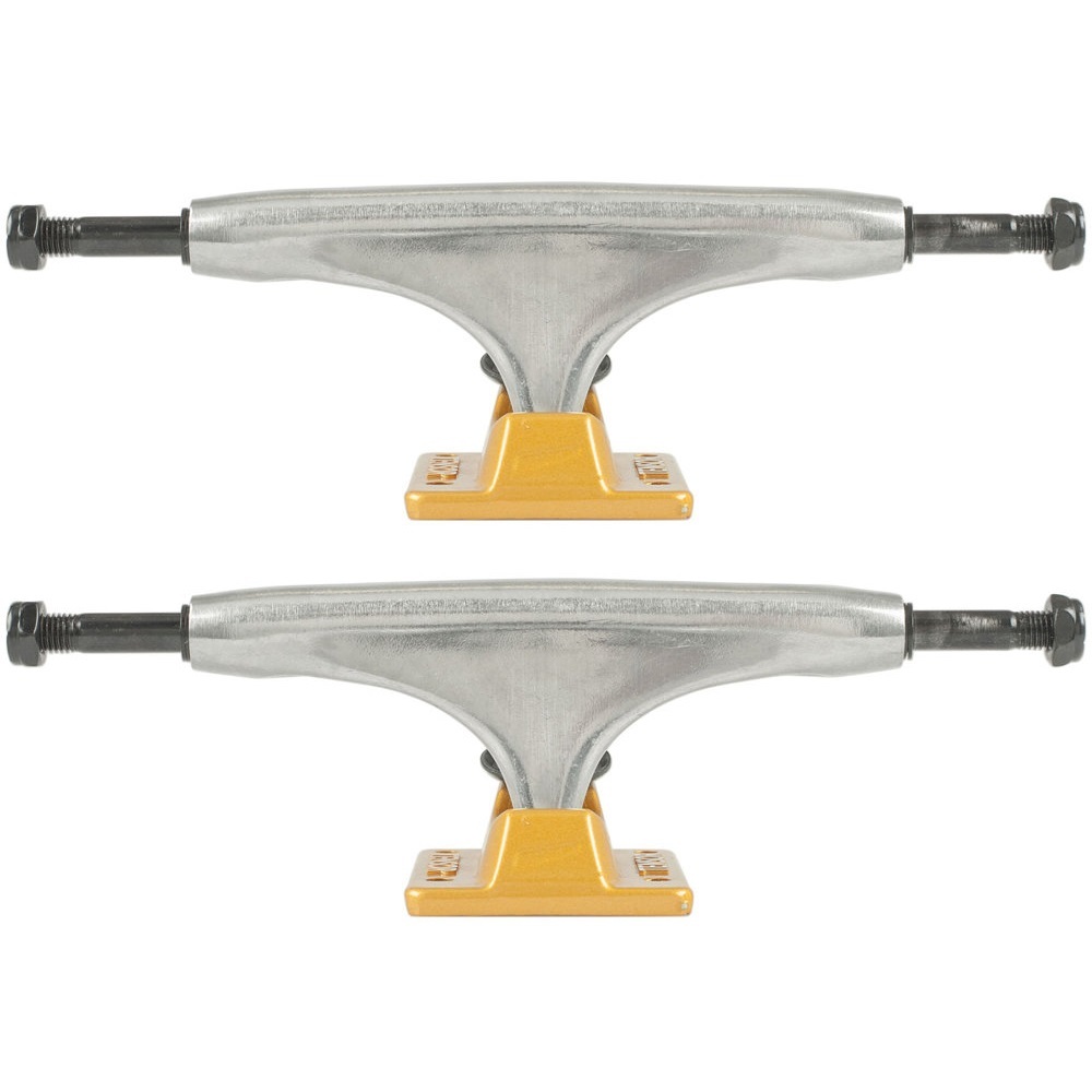 Tensor Alloys Raw Gold Set Of 2 Skateboard Trucks