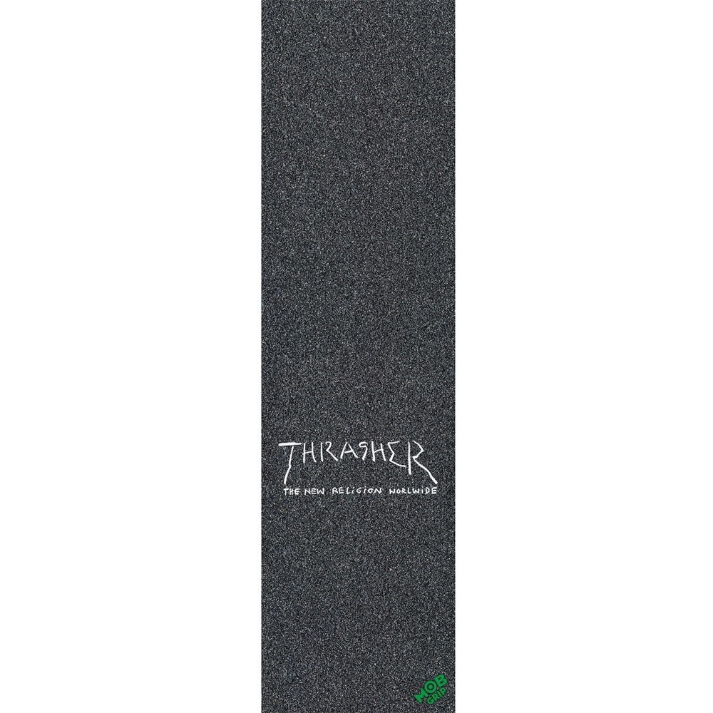 Mob x Thrasher New Religion Small Perforated 9 x 33 Skateboard Grip ...
