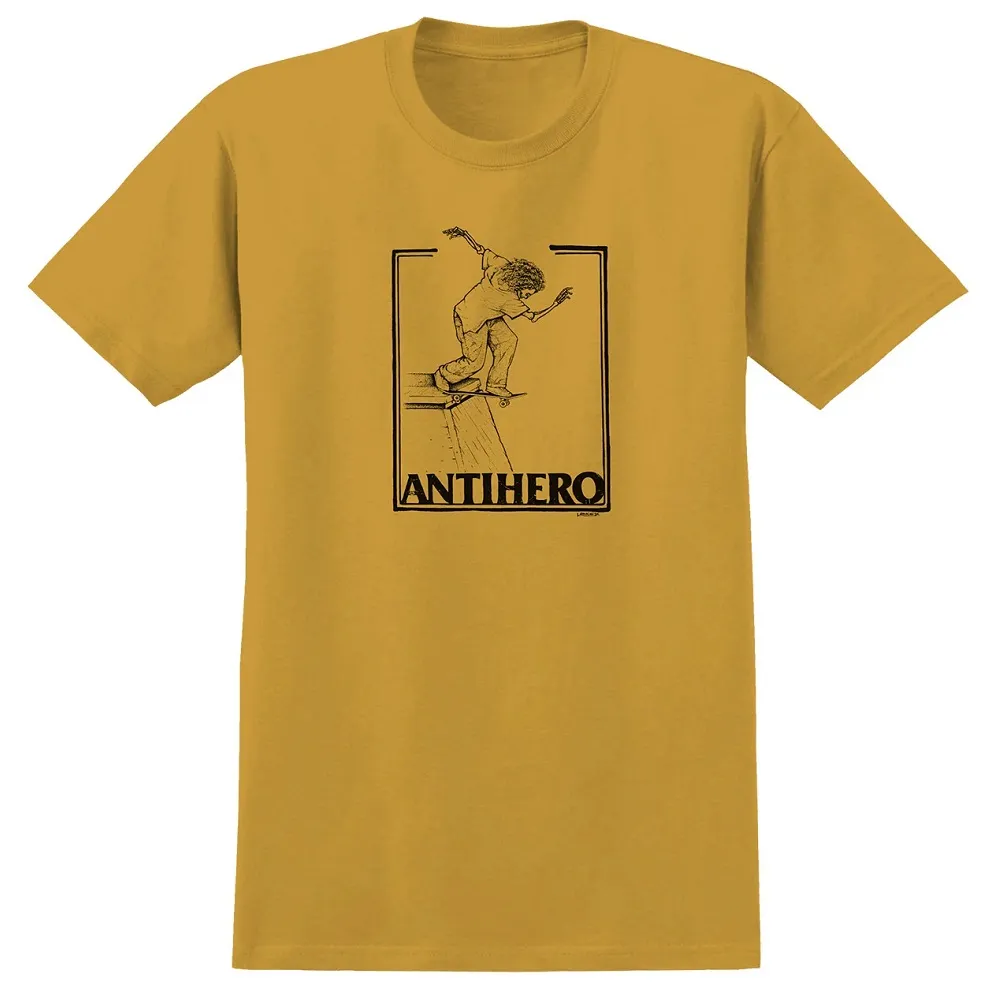 Anti Hero Doobie Lance Heather Mustard T-Shirt