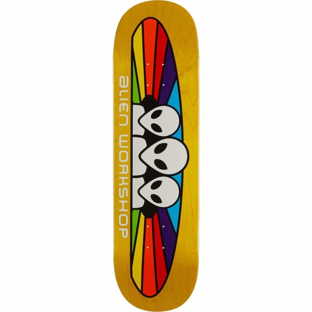 Alien Workshop Spectrum Yellow 8.25 Skateboard Deck